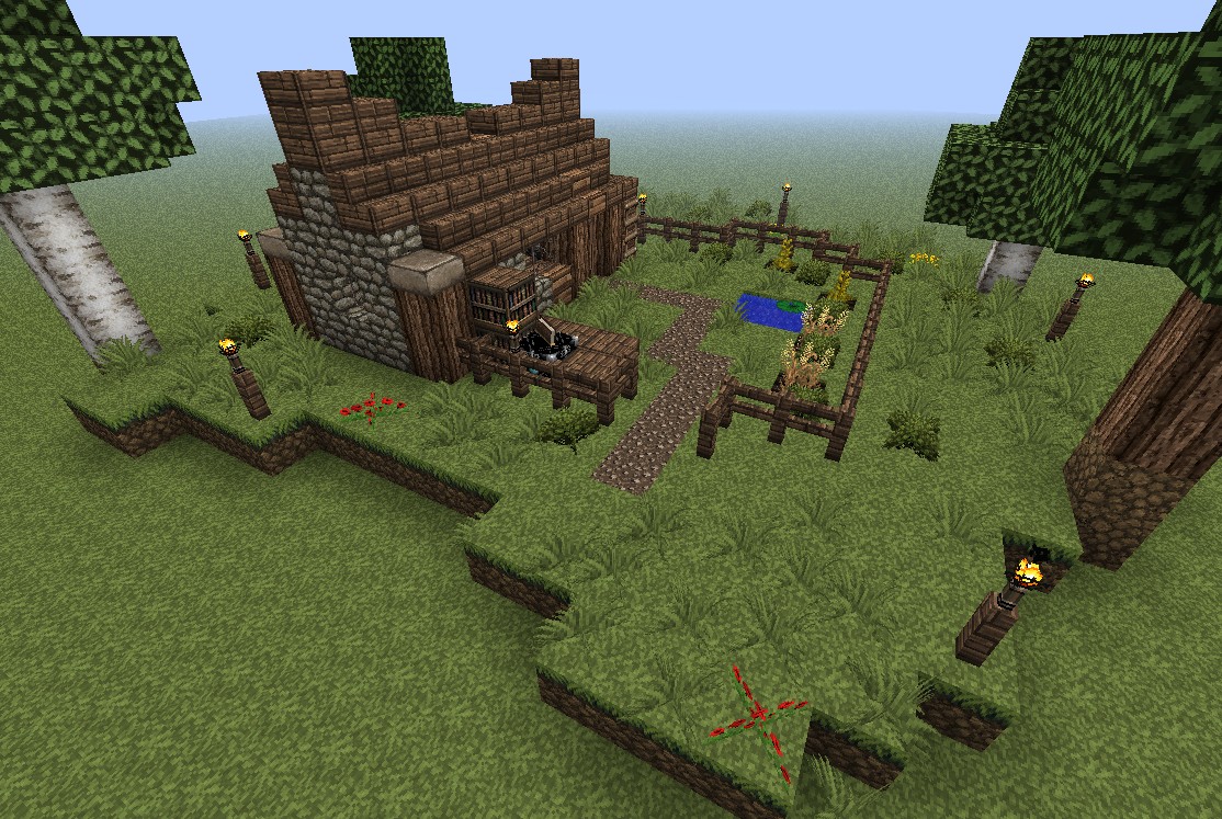 Alchemist's Shack, Skyrim building Minecraft Map