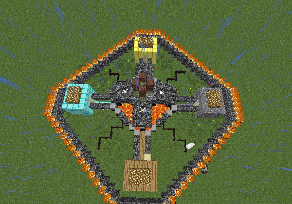The hunger games Minecraft Map
