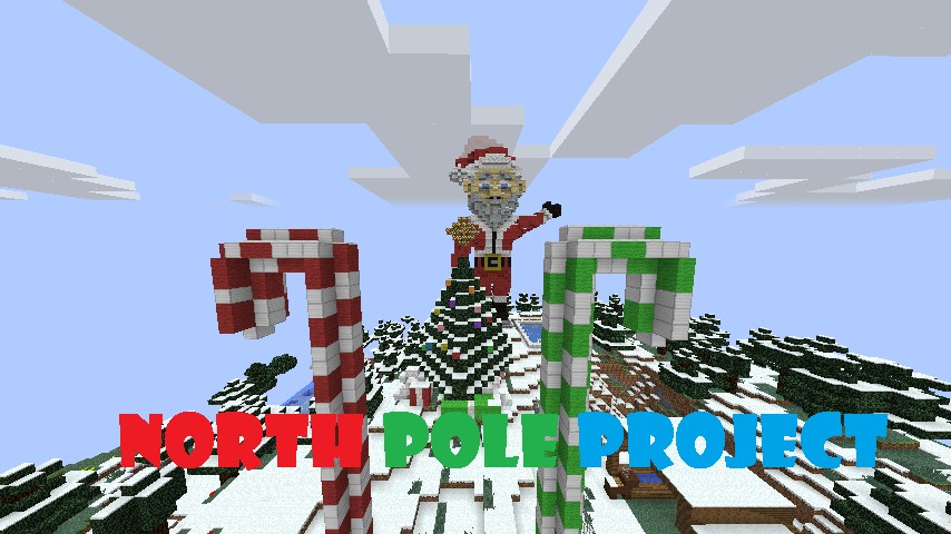 The North Pole Project "The Best Map Ever Build" Minecraft Map