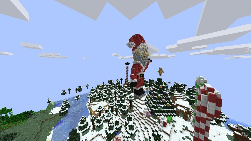 The North Pole Project "The Best Map Ever Build" Minecraft Map