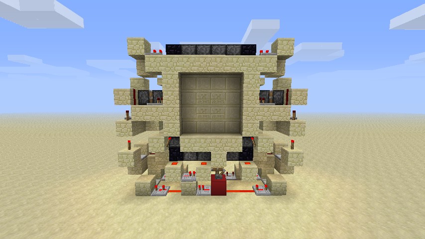 Minecraft Super Compact 4x4 Door ! Minecraft Map