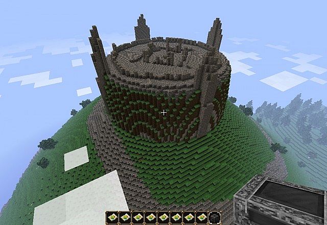 Entire Recreation of Middle Earth Minecraft Map