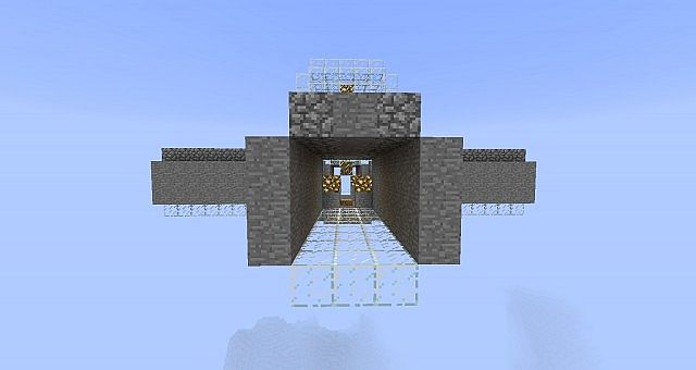A simple server spawn Minecraft Map