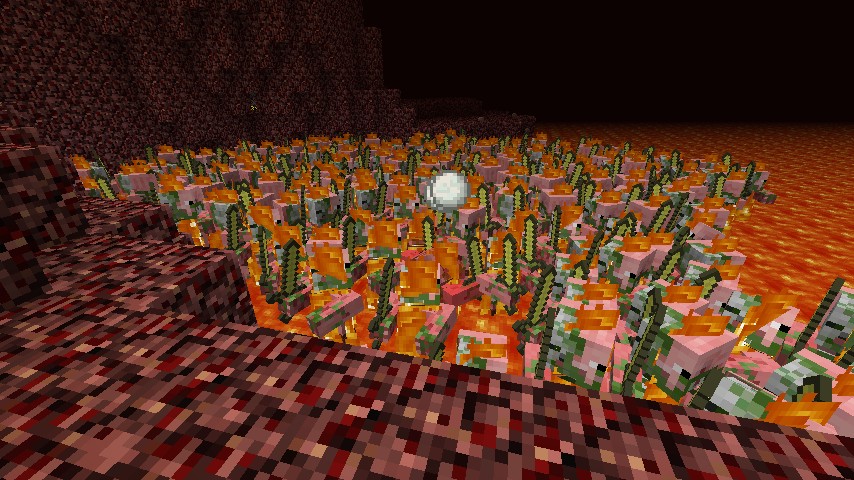 lost in the woods,nether,end,park hold on what Minecraft Map