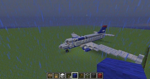 Embraer E-190 Minecraft Map