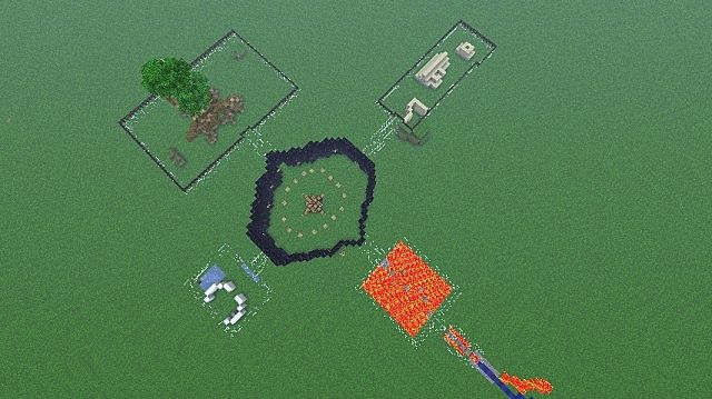 The Hunger Games Mini Version Minecraft Map