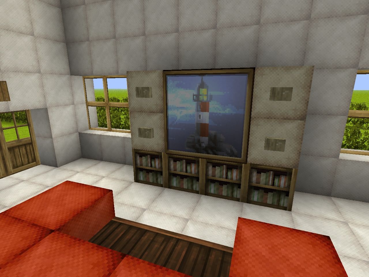 Modern House 1 Minecraft Map