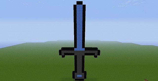 Giant Diamond Sword Minecraft Map