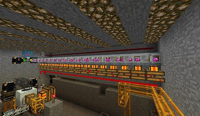 Tekkit Creation - Quarry Farm (Using Redpower and BuildCraft) Minecraft Map