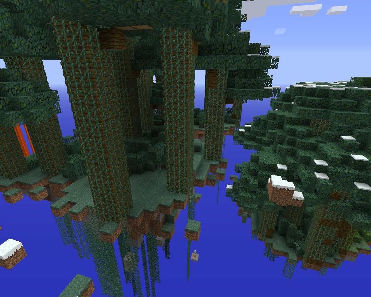 skyworld 1.0 Minecraft Map