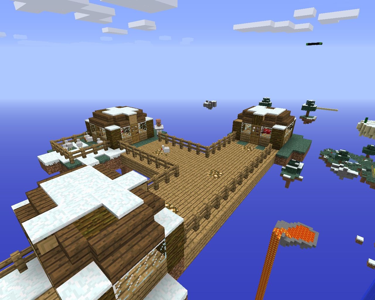 skyworld 1.0 Minecraft Map