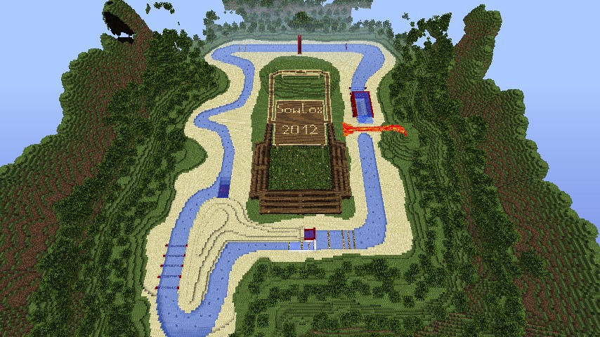 Boat Racing By SowLox Minecraft Map