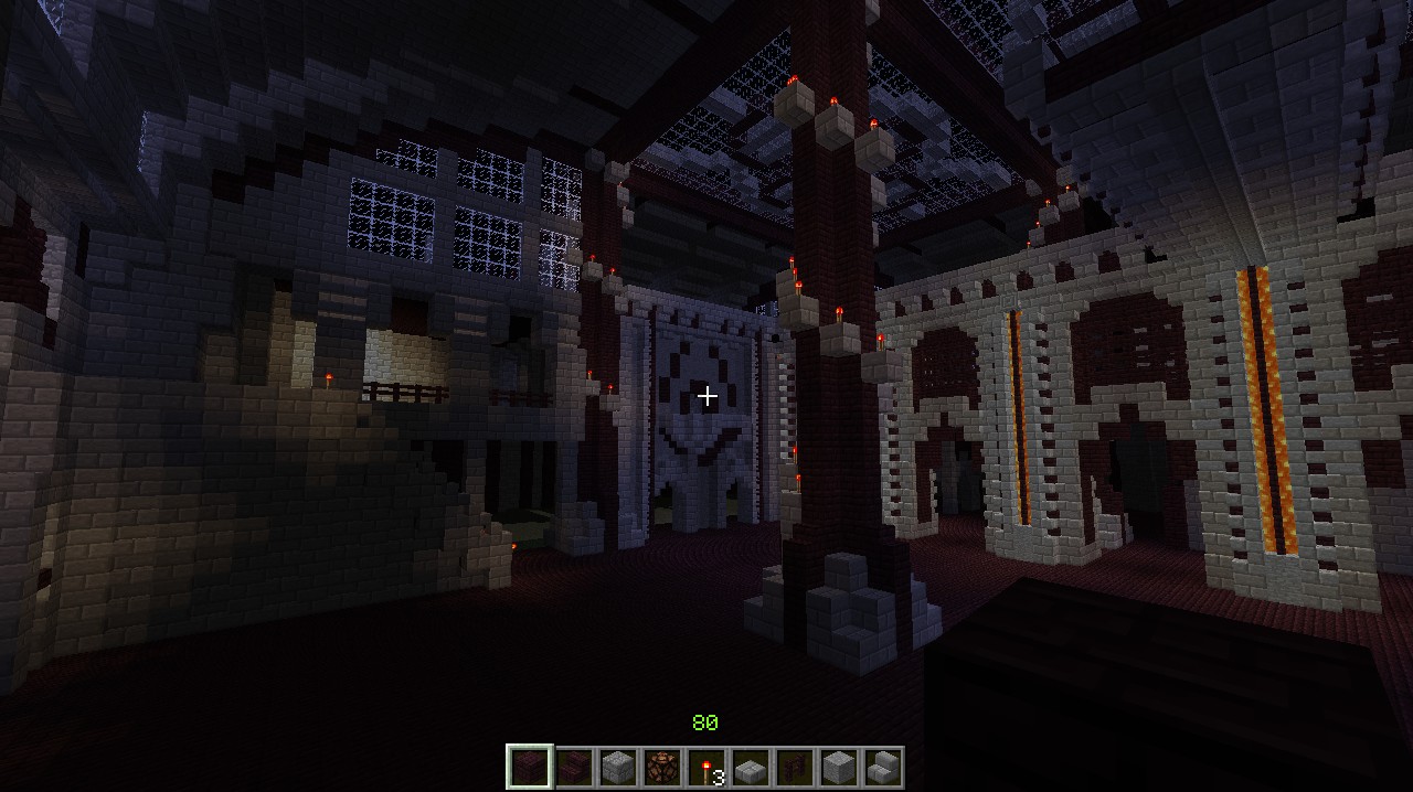 Cathedral of the hell Portal Minecraft Map