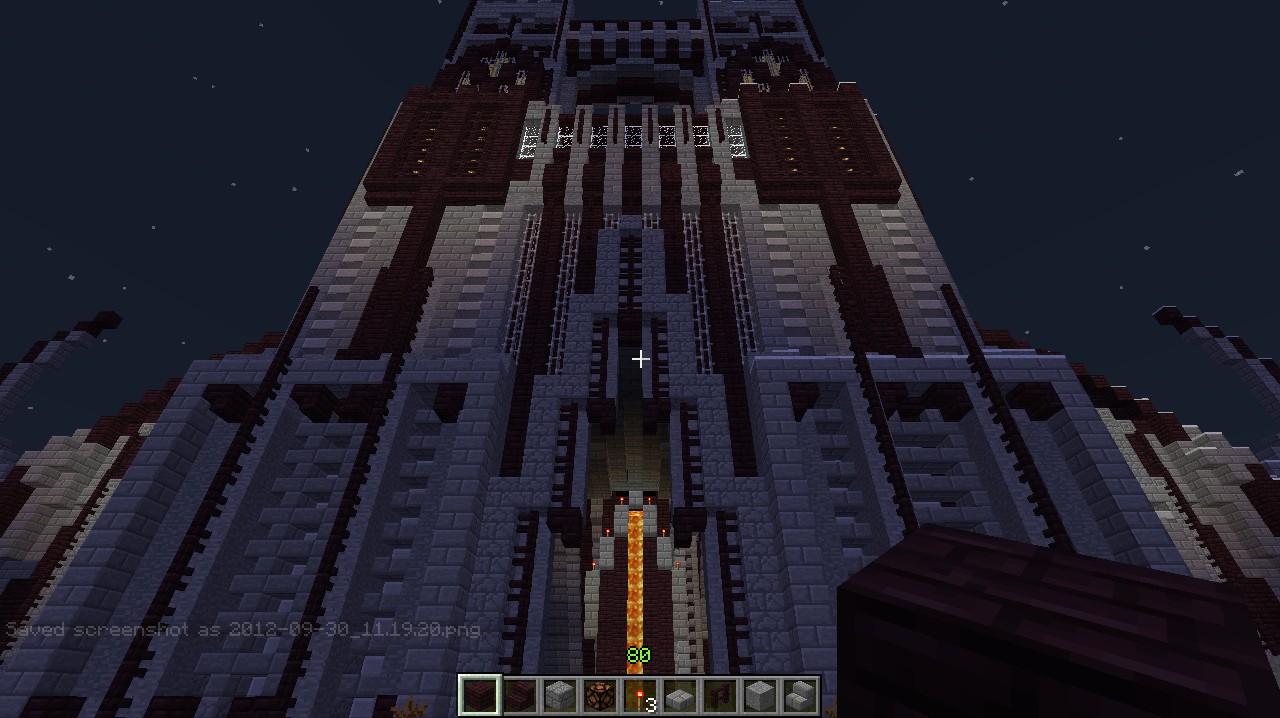 Cathedral of the hell Portal Minecraft Map