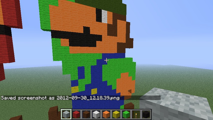 Super Mario Bros. Minecraft Map