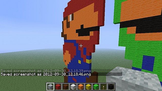 Super Mario Bros. Minecraft Map