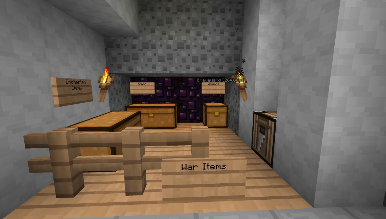 Obsidian Fort Minecraft Map