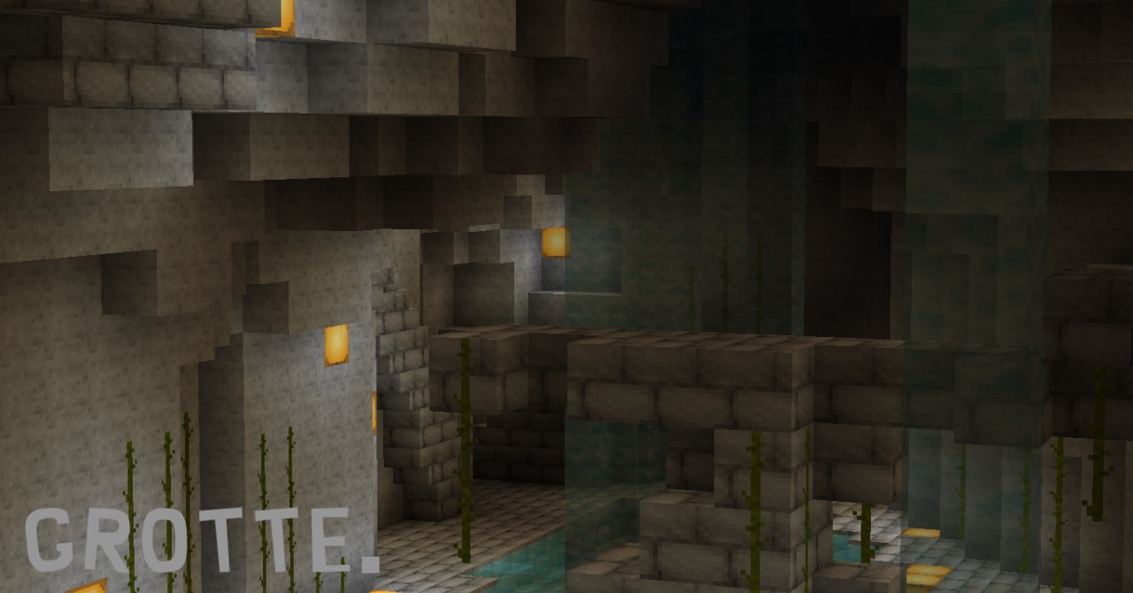 Grotte - The Dwarven Cave. Minecraft Map