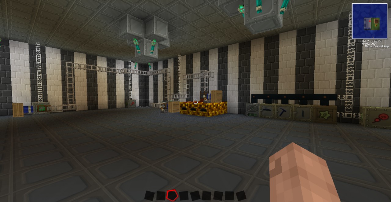 Tekkit CUBE with factory! Minecraft Map