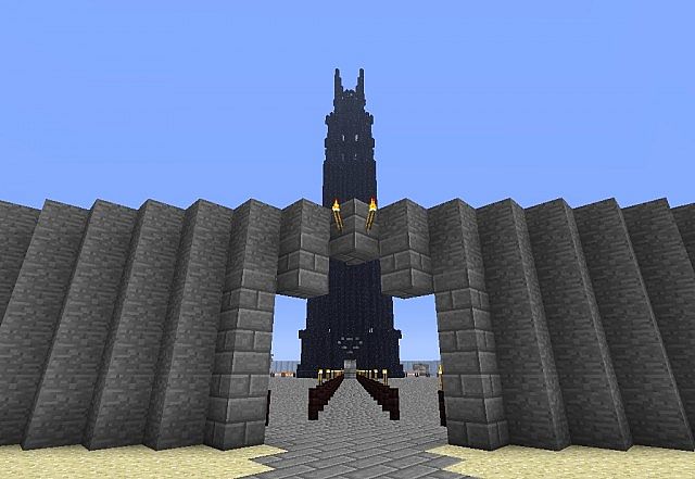huge lord of the rings (lotr) Minecraft Map