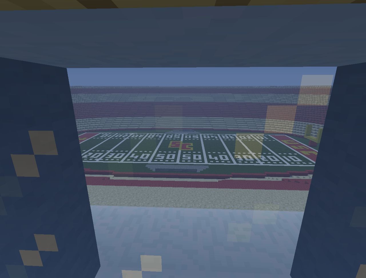 Los Angeles Memorial Coliseum (Home of the USC TROJANS) Minecraft Map