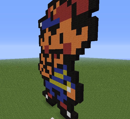 Ness -Earthbound Minecraft Map