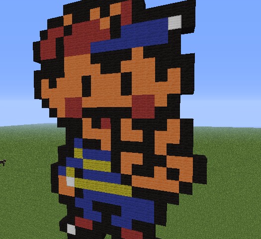 Ness -Earthbound Minecraft Map
