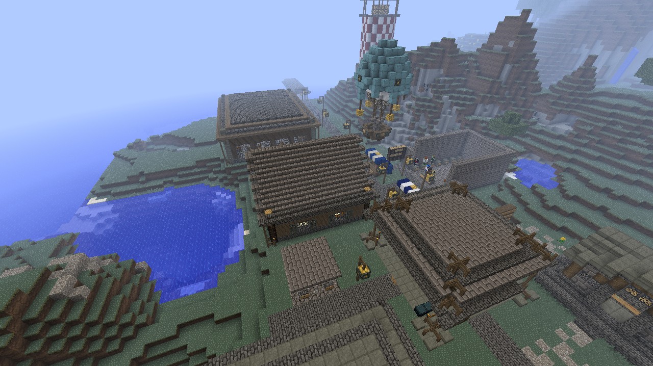 ShadowCraft Spawn Minecraft Map