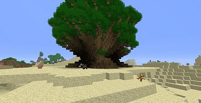 giant tree Minecraft Map