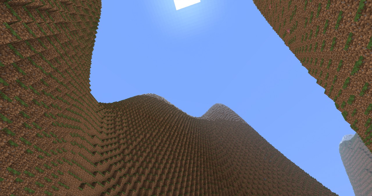 Hilly Paradise Minecraft Map