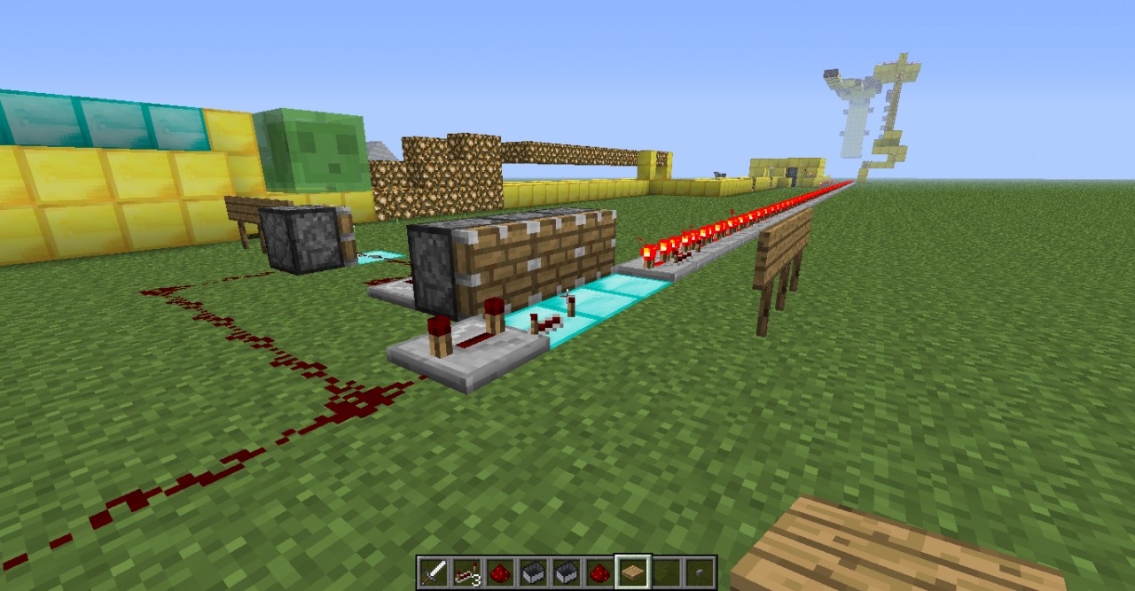 the redstone race Minecraft Map