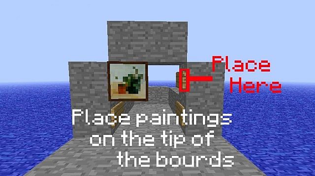 Hidden Passage (Paintings) Minecraft Map