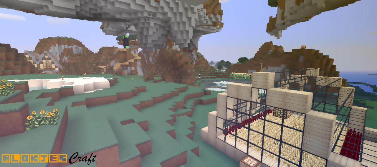 Screenshot art Minecraft Map