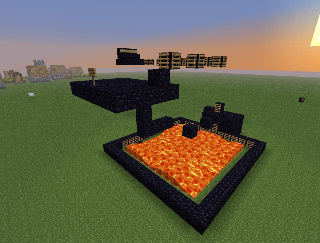 Lava Parkour Minecraft Map