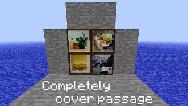 Hidden Passage (Paintings) Minecraft Map