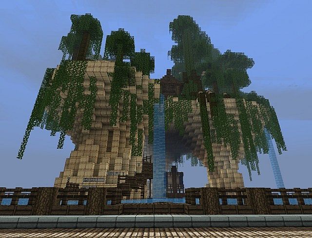 Tropic Cliff Minecraft Map