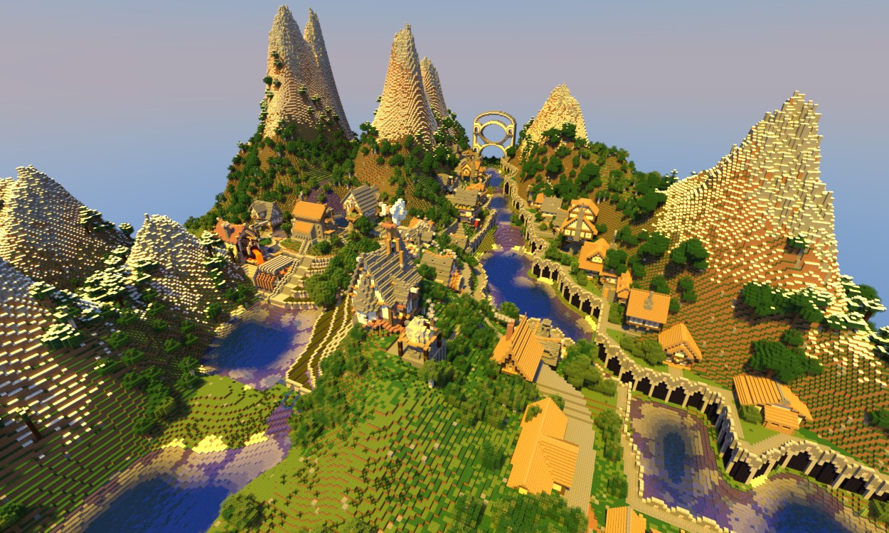 server progress Minecraft Map