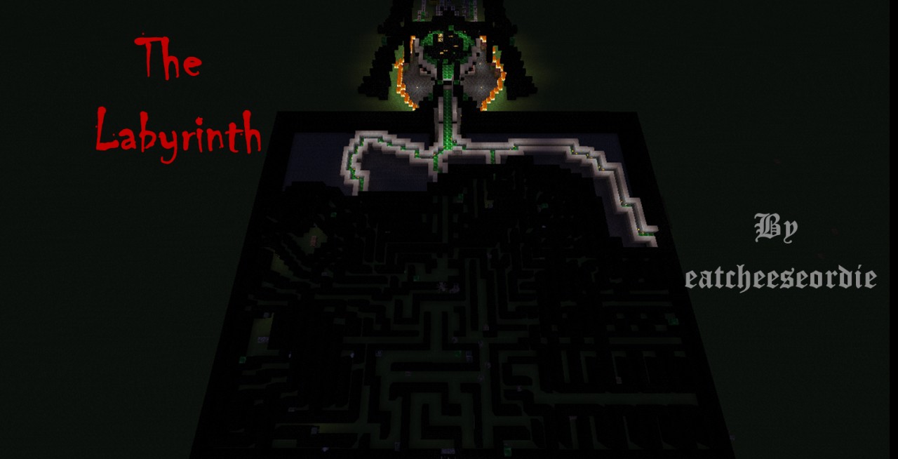 Zombies- The Labyrinth *(Adventure Map)* Minecraft Map