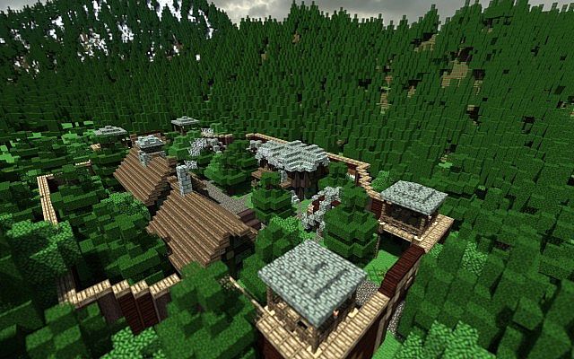 Rensselear: A MineZ themed map Minecraft Map