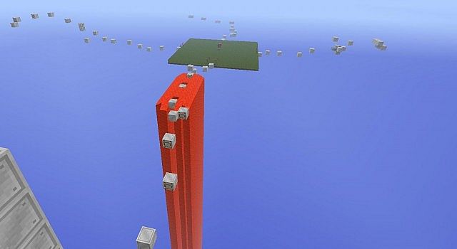 My first custom parkour map Minecraft Map