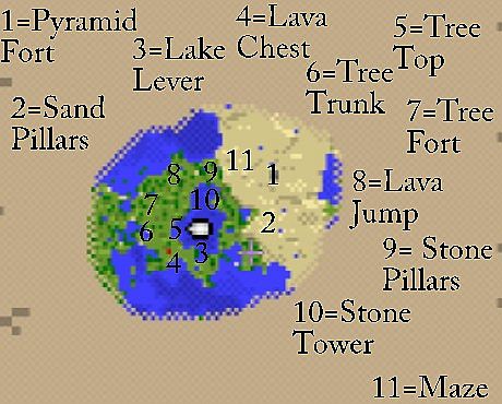 DEATHMATCH- Sand and Swamps Minecraft Map