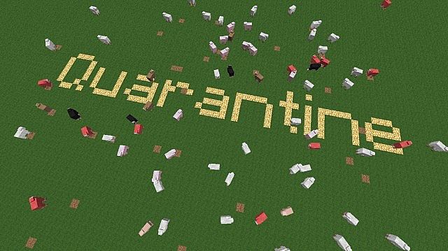 Quarantine! 1 and 2 Minecraft Map