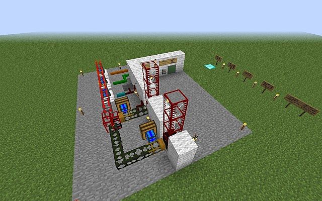 [Tekkit] Basic Oil refinery Minecraft Map