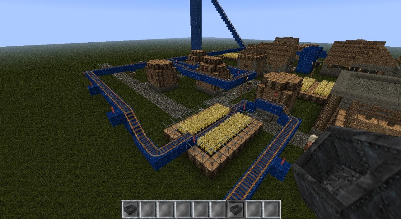 Rollercoaster Mini-Game Minecraft Map