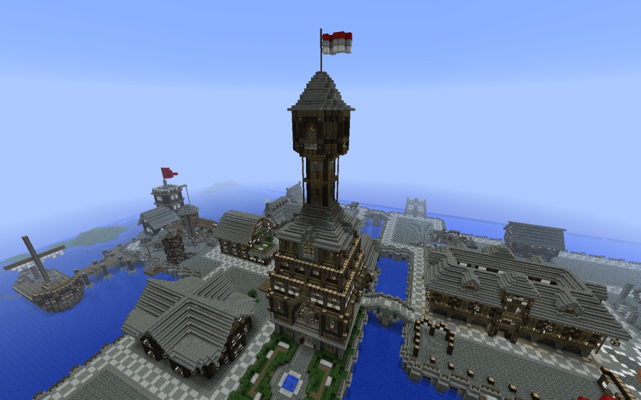 The Goose Building Minecraft Map
