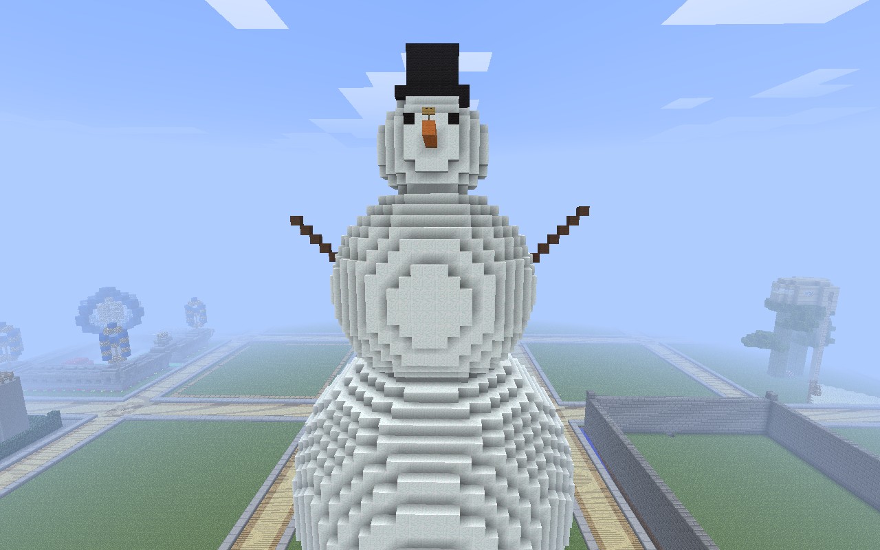 The Epic Snowman (Made By Qweston05 not me) Minecraft Map
