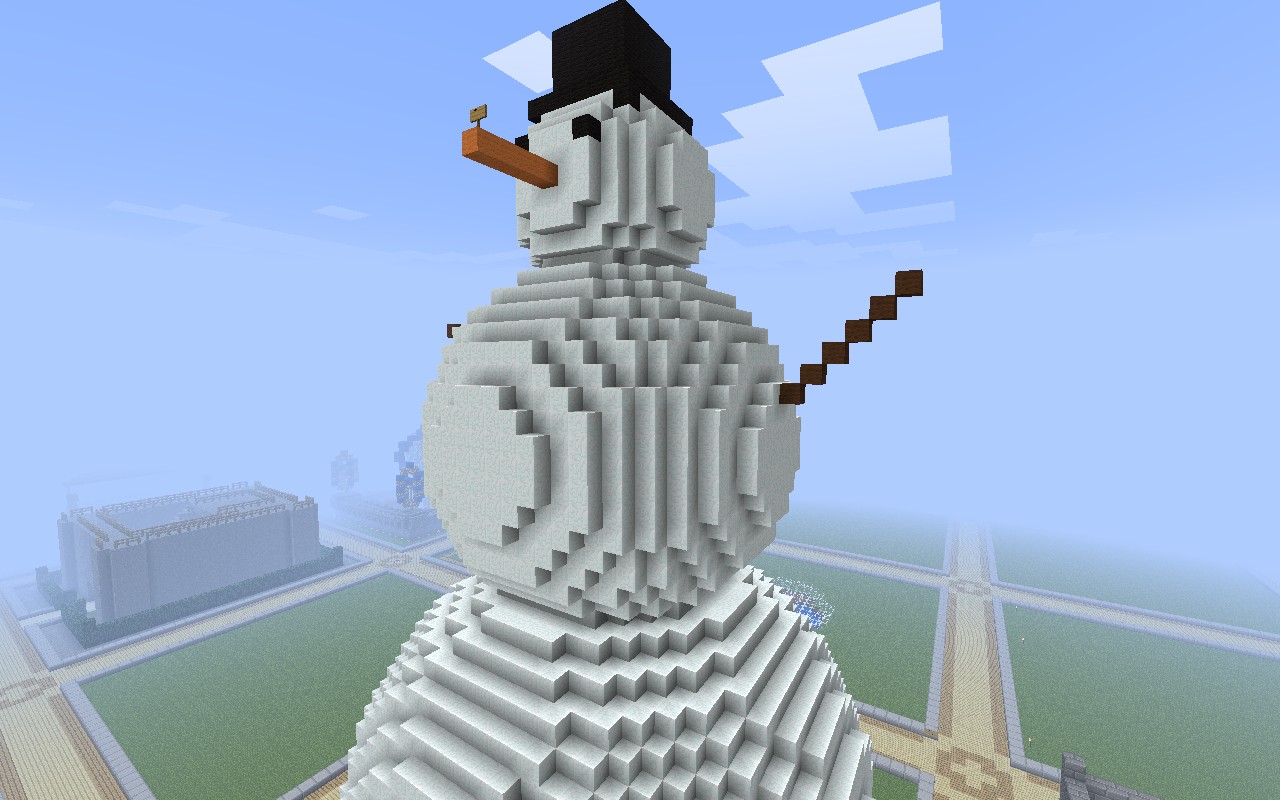 The Epic Snowman (Made By Qweston05 not me) Minecraft Map