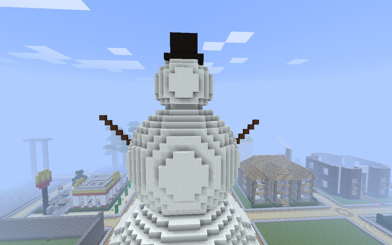 The Epic Snowman (Made By Qweston05 not me) Minecraft Map