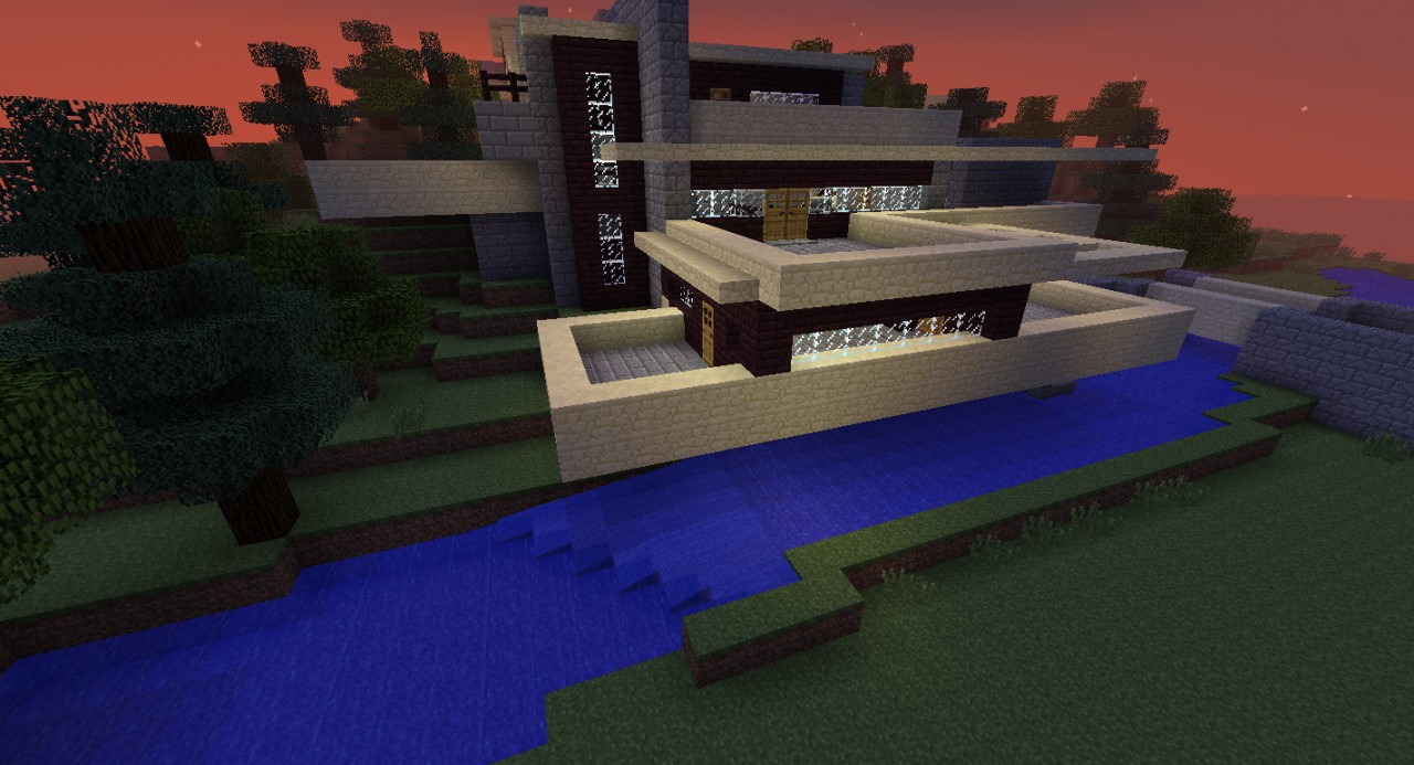 Falling Water Minecraft Map