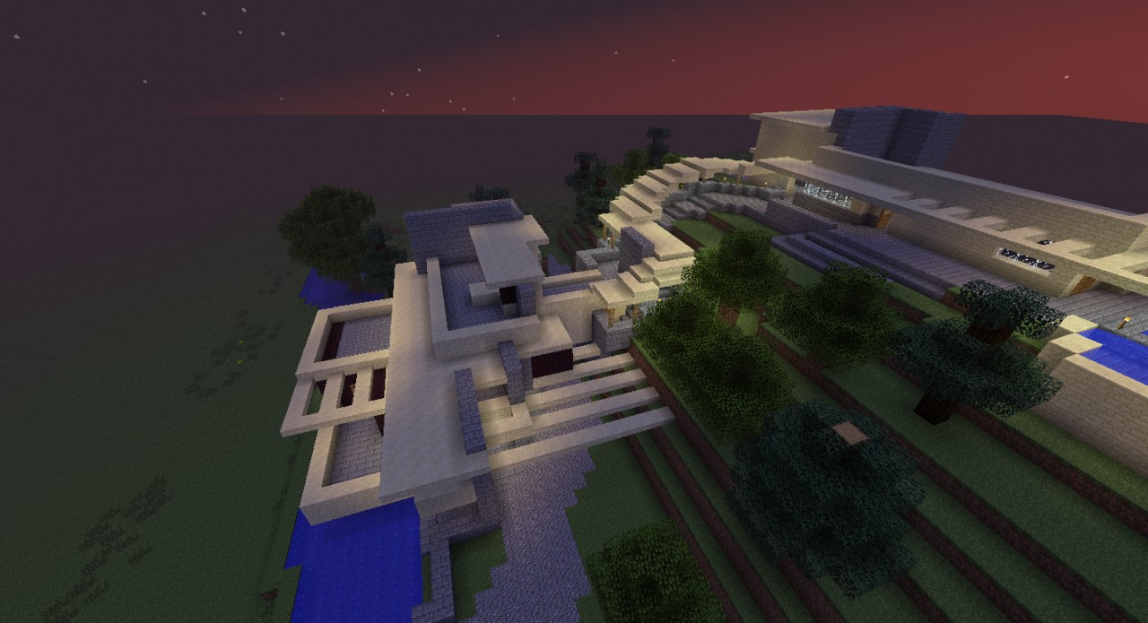 Falling Water Minecraft Map